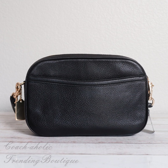 Coach | Bags | Nwt Coach Leather Jes Crossbody Camera Bag Black | Poshmark